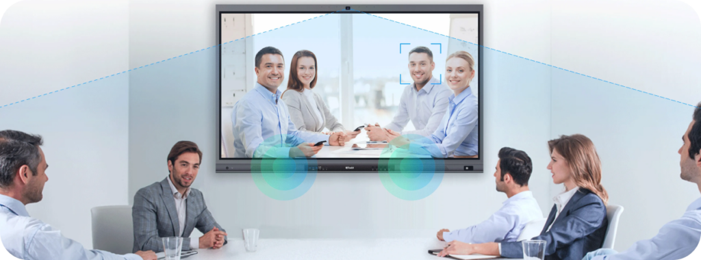 Integrated Video Conference interactive meeting room screen for SMB ...